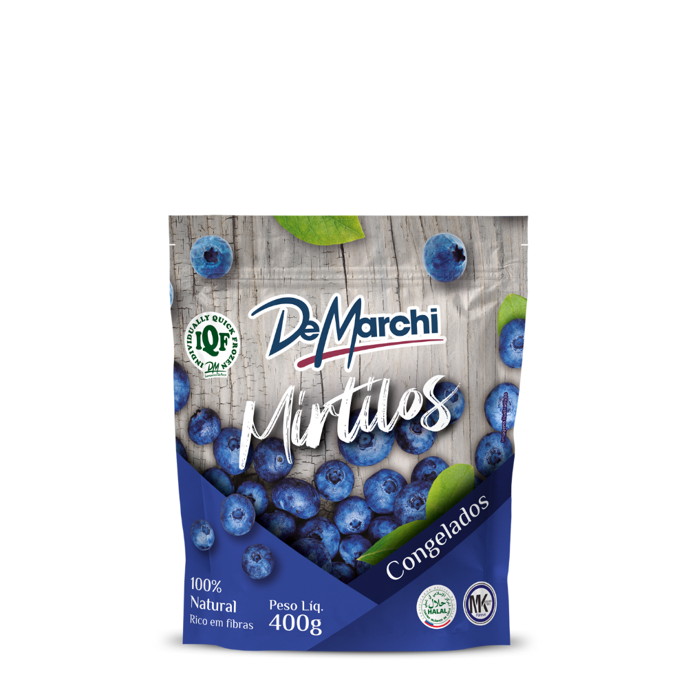 Mirtilos (blueberry) 400g - DeMarchi Marília
